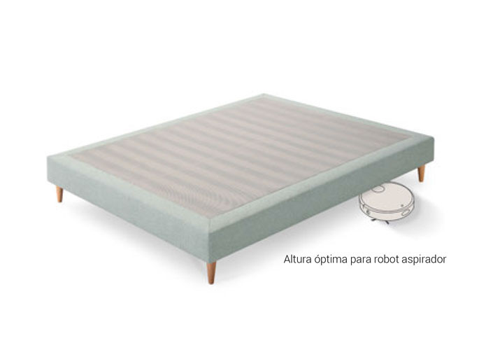 Somier tapizado para dormitorio moderno - Muebles Valencia Medidas ...