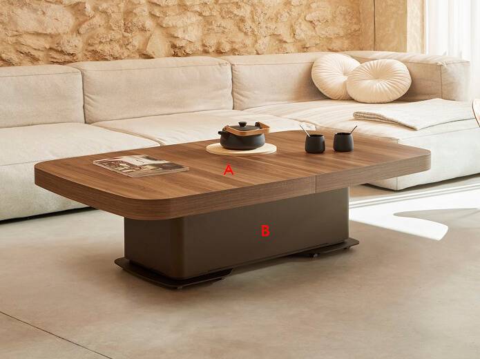 Mesa de centro extensible y elevable en Madrid | Muebles Valencia