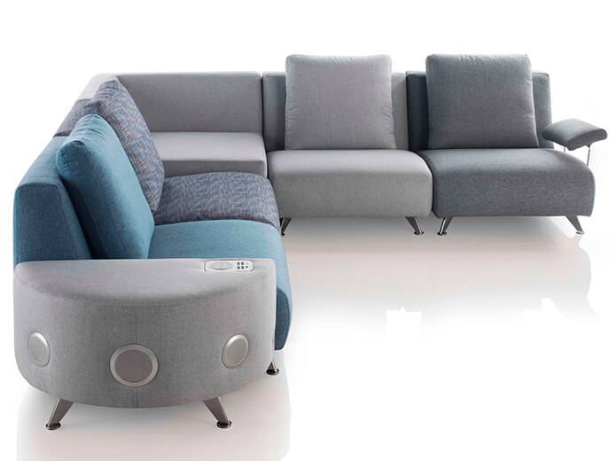 Sofá rinconera para salón en Madrid | Muebles Valencia